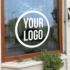 Window Decal, Logo Decal, Company Logo Decal, Business Name Decal ...