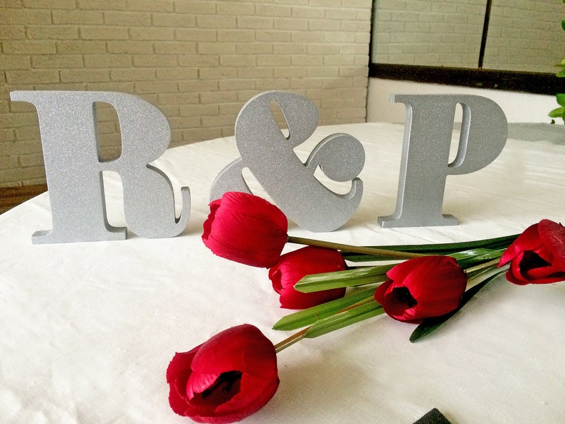 Customized Wedding Initials for Sweetheart Wedding Table | Etsy