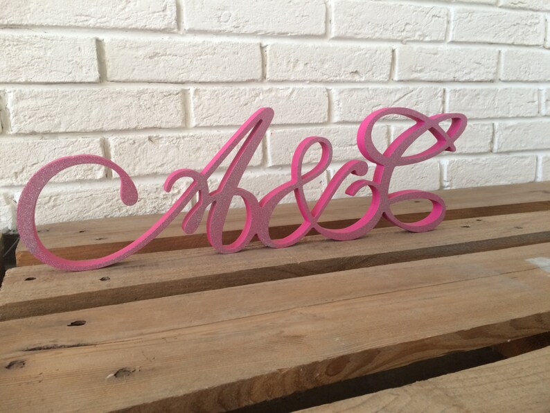 Initials for Wall Letters for Wall Home Decor Letters MONOGRAM - Etsy