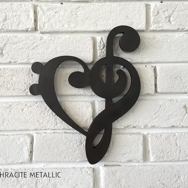 Treble Bass Clef - Etsy