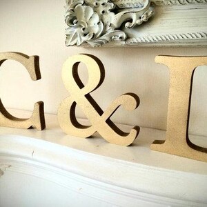 Custom Wood Letters | Freestanding Wedding Table Decor - Etsy
