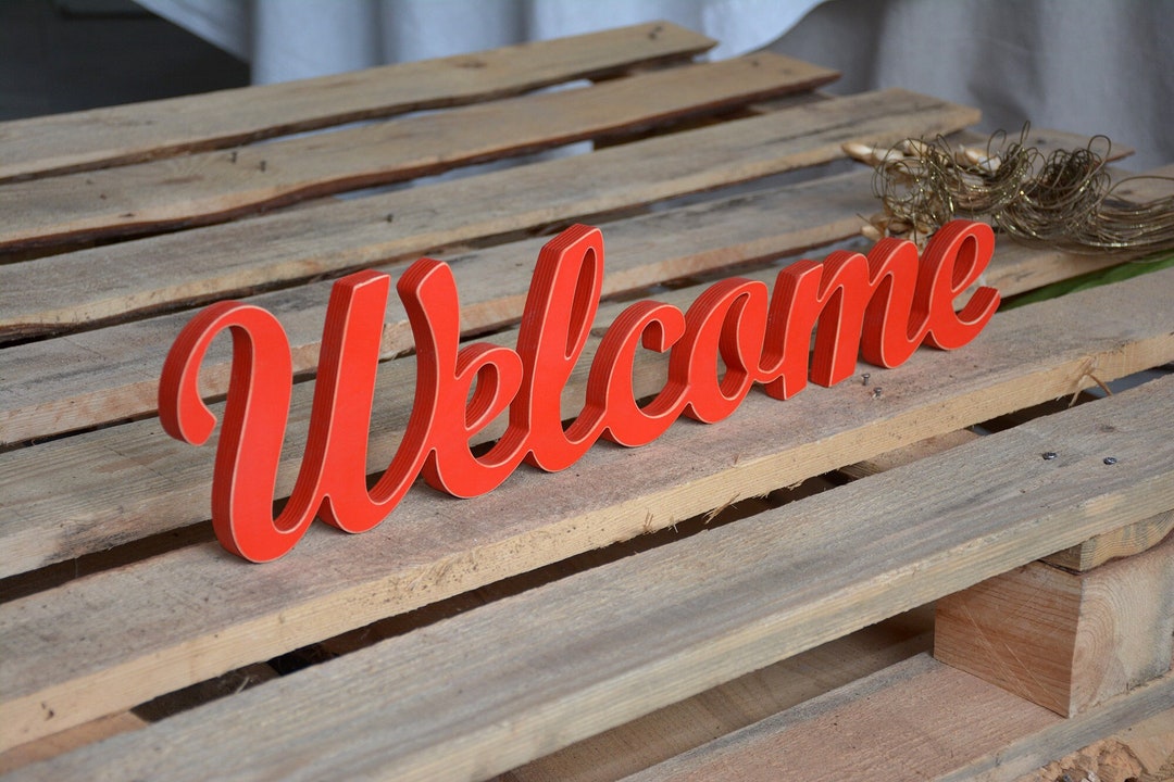 Welcome Home Sign, Welcome Wood Sign, Welcome Home Decor, Welcome Sign ...