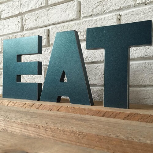 EAT Sign Different Sizes Kitchen Sign Eat Restaurant Sign - Etsy