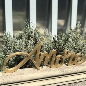 Amore Sign, Wooden Sign Meaning Love in Italian - Etsy