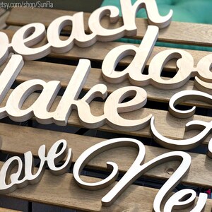 Self Standing Custom Sign, Custom Sign, Personalized Name Sign, Logo ...