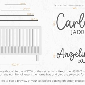 Nursery Name Sign, Baby Name Sign, Custom Wooden Name Sign, Above the ...