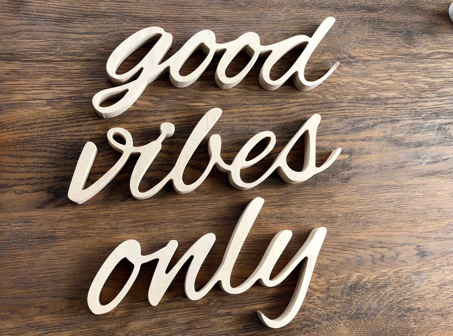 Good Vibes Only Sign Be positive sign decor Good Vibes Only | Etsy