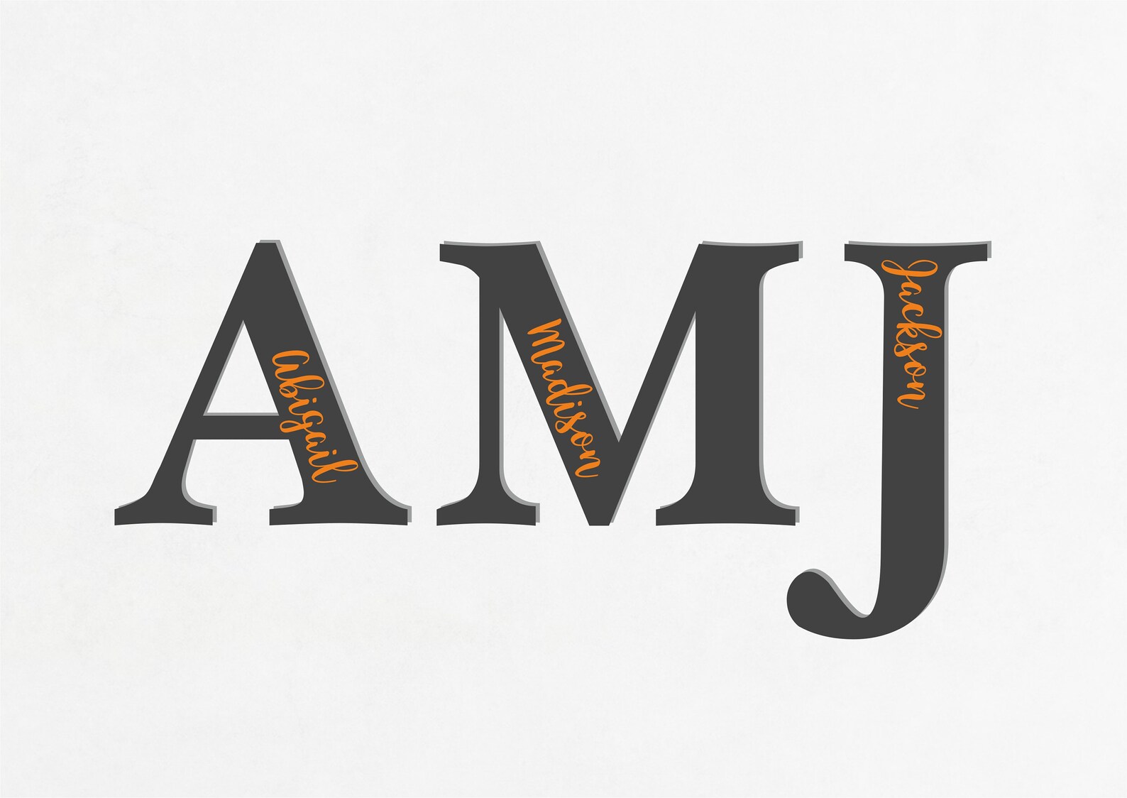 Custom Initial Name Sign, Nursery Wall Decor - Etsy