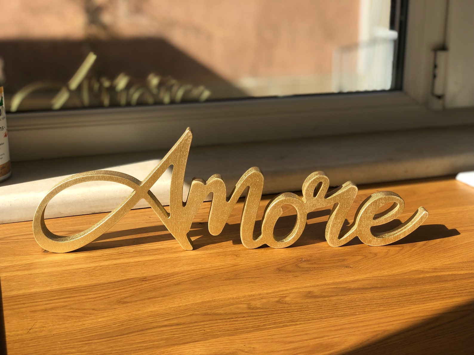 Amore Sign Wooden Sign Meaning Love in Italian - Etsy