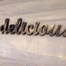 Delicious Sign Rustic Sign Delicious Kitchen Sign - Etsy