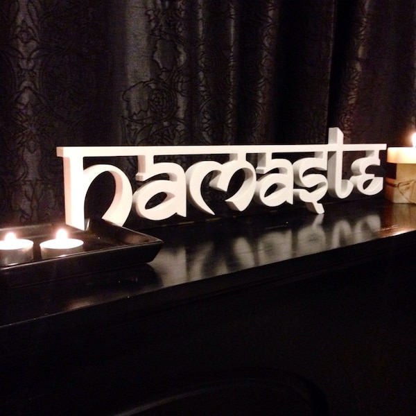 Namaste Sign - Etsy