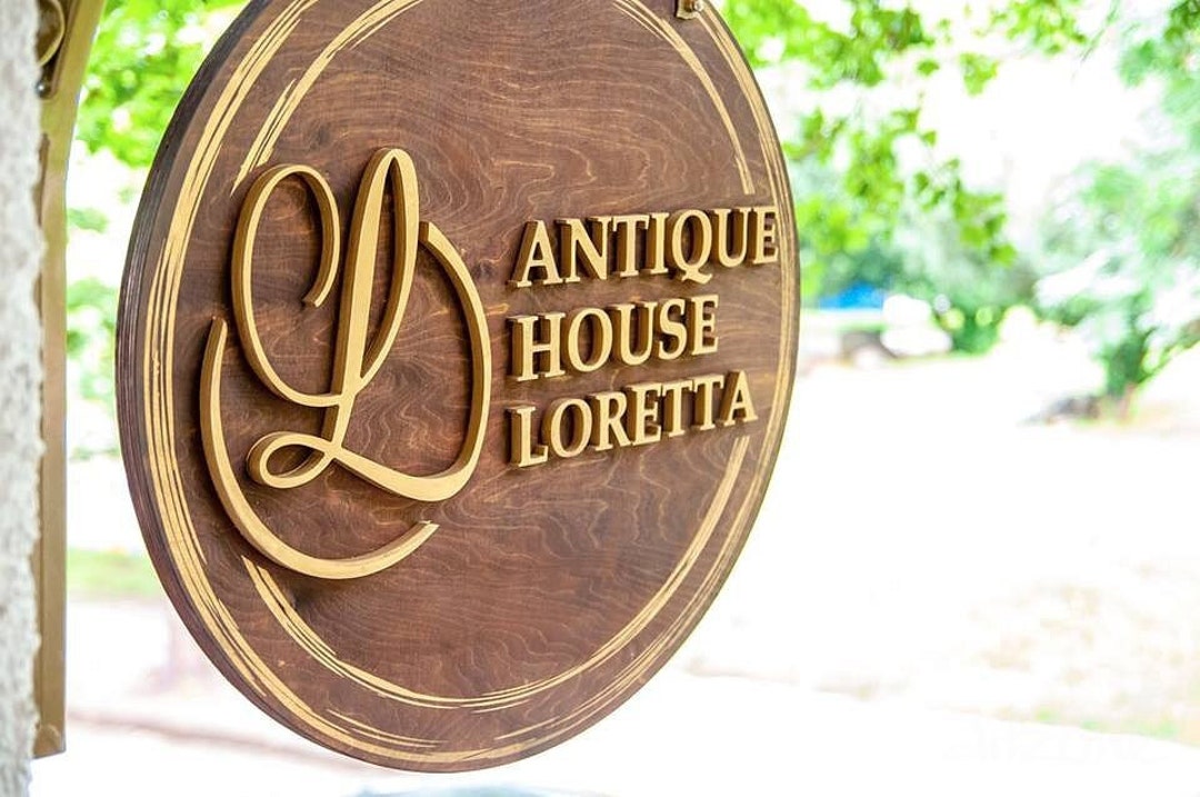 Custom Wood Logo, Circle Logo Sign, Custom Logo Sign, 3D Logo Sign ...