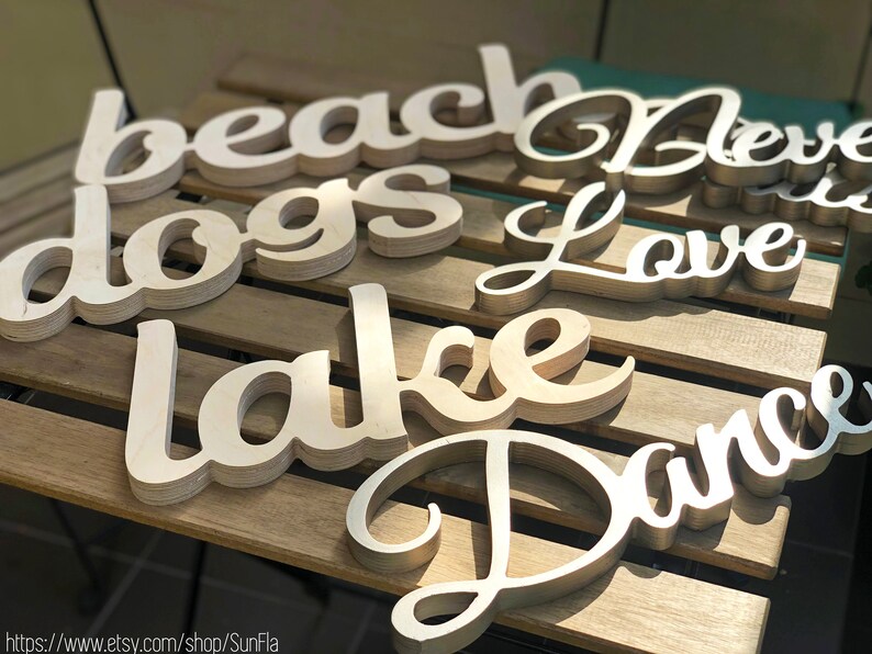 Shelf Signs Sign for Shelf CUSTOM Word Sign Wood Custom - Etsy