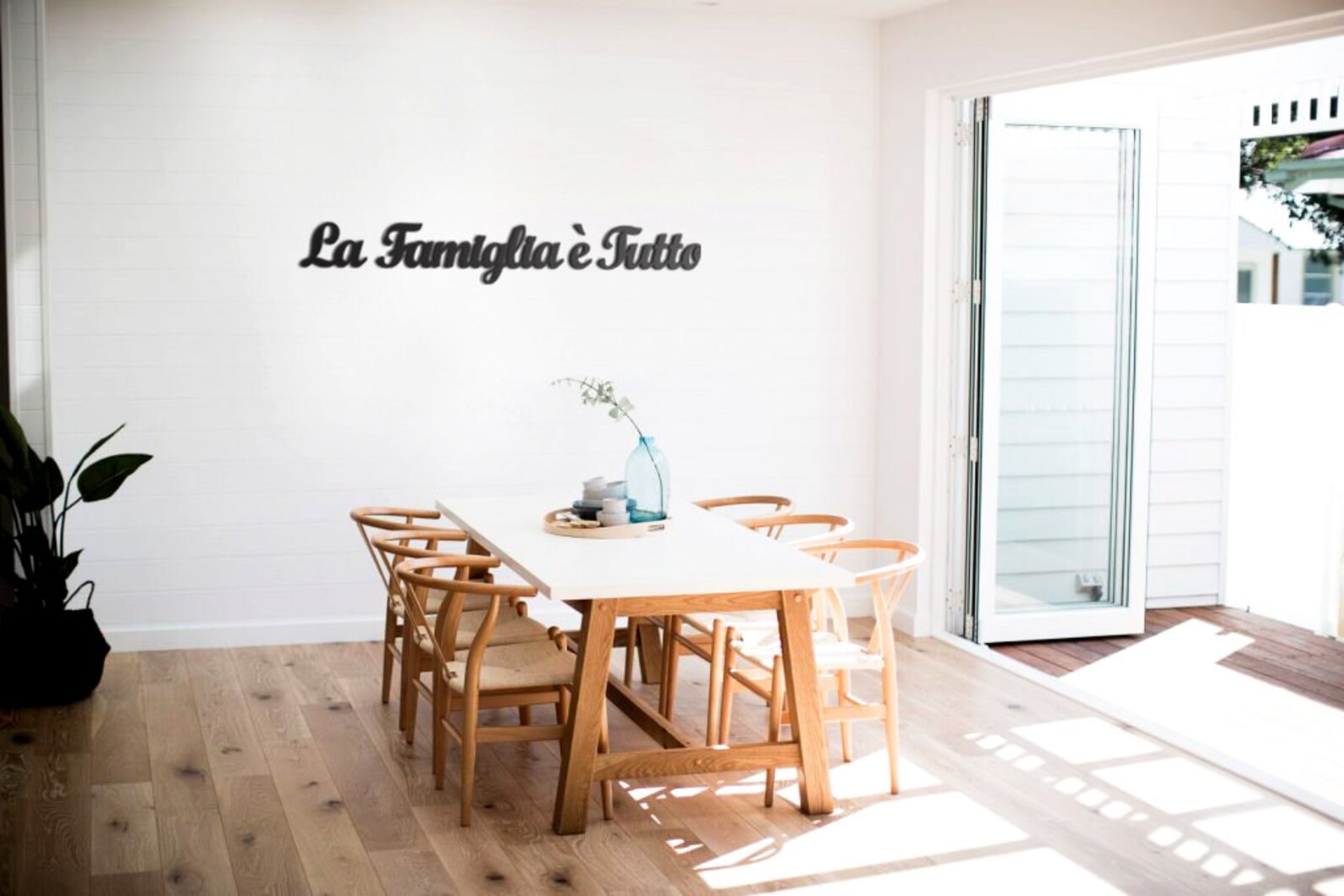 Italian Family Sign La Famiglia E Tutto Italian Saying | Etsy