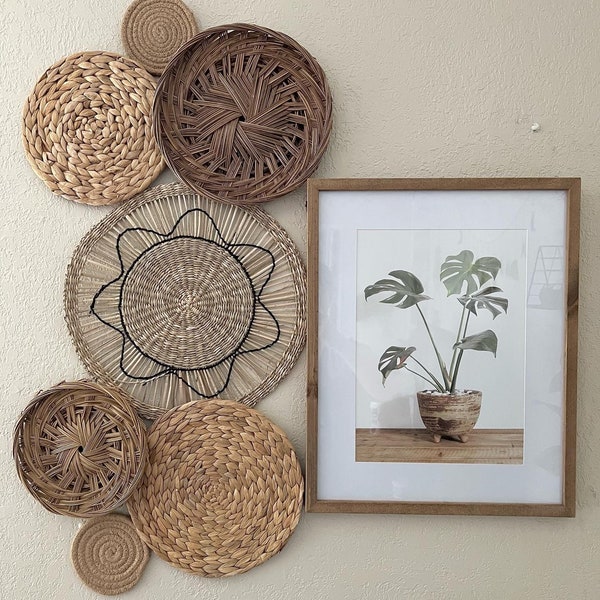 Rattan Wall Art - Etsy