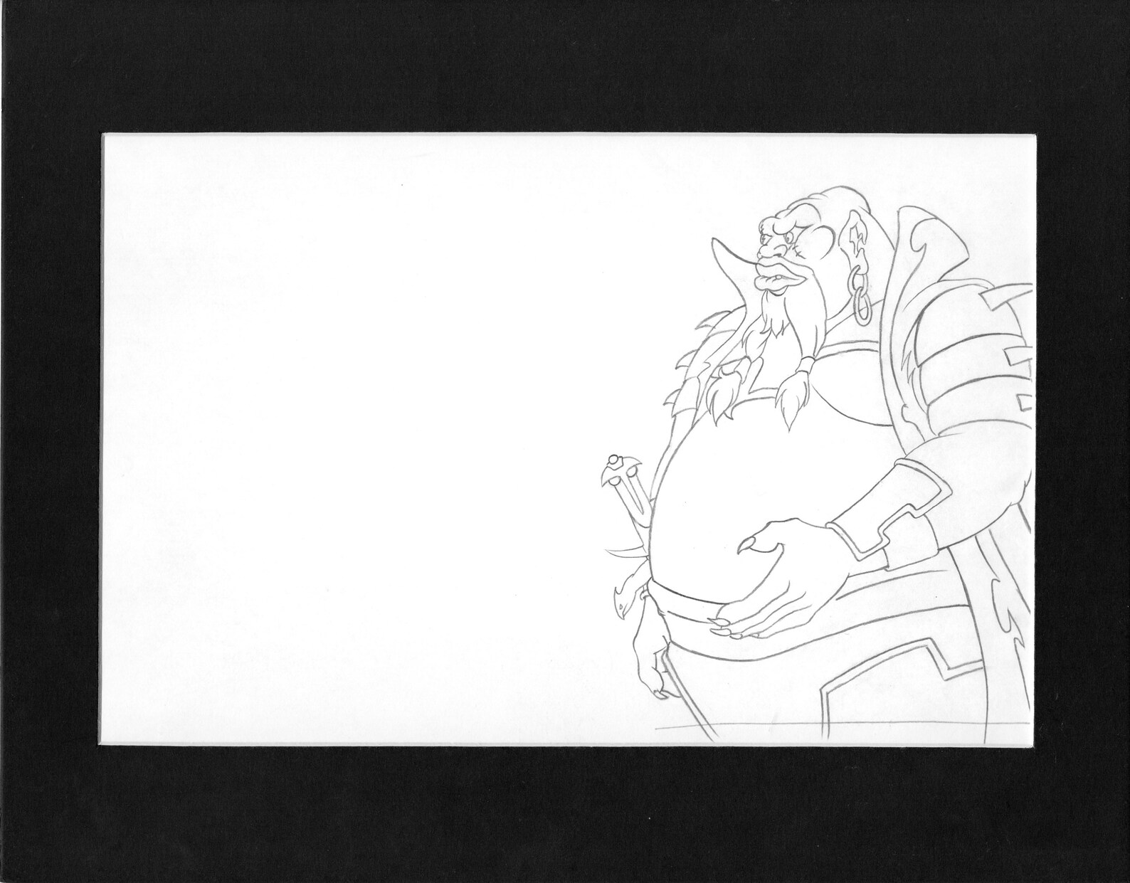 Pirates of Dark Water Bloth Production Animation Cel Drawing - Etsy