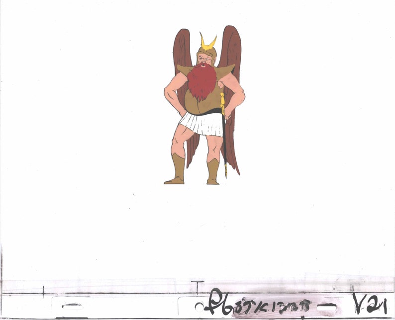 Flash Gordon Prince Vultan Filmation Production Animation Art Cel V21a ...