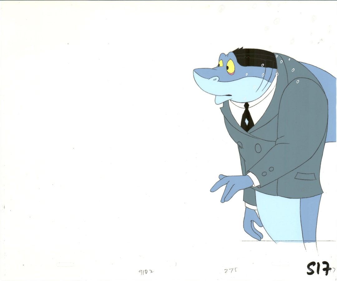Fish Police Original Production Animation Cel and Drawing From Hanna ...
