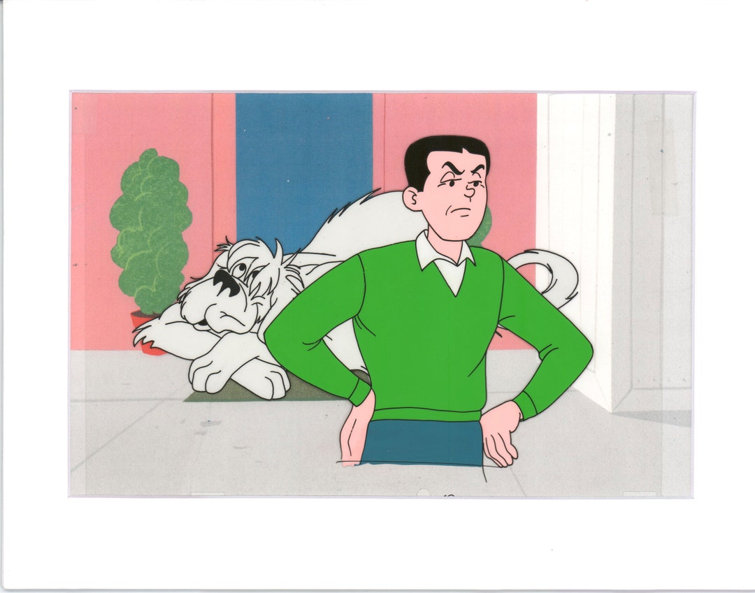 Archie Production Animation Art Cel Setup From Filmation 1968-1969 ...