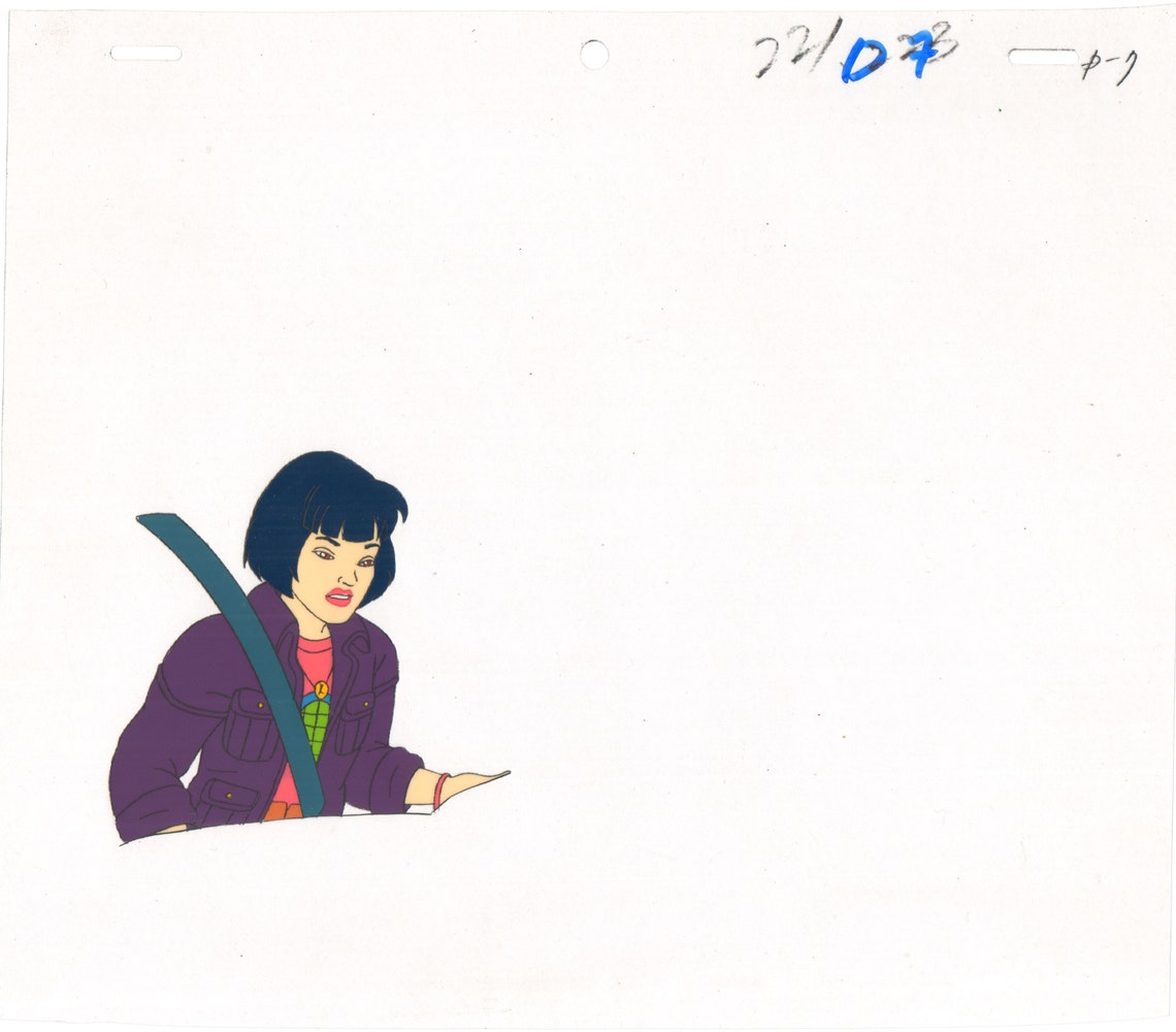 Captain Planet Gi Original Production Animation Cell Hanna - Etsy
