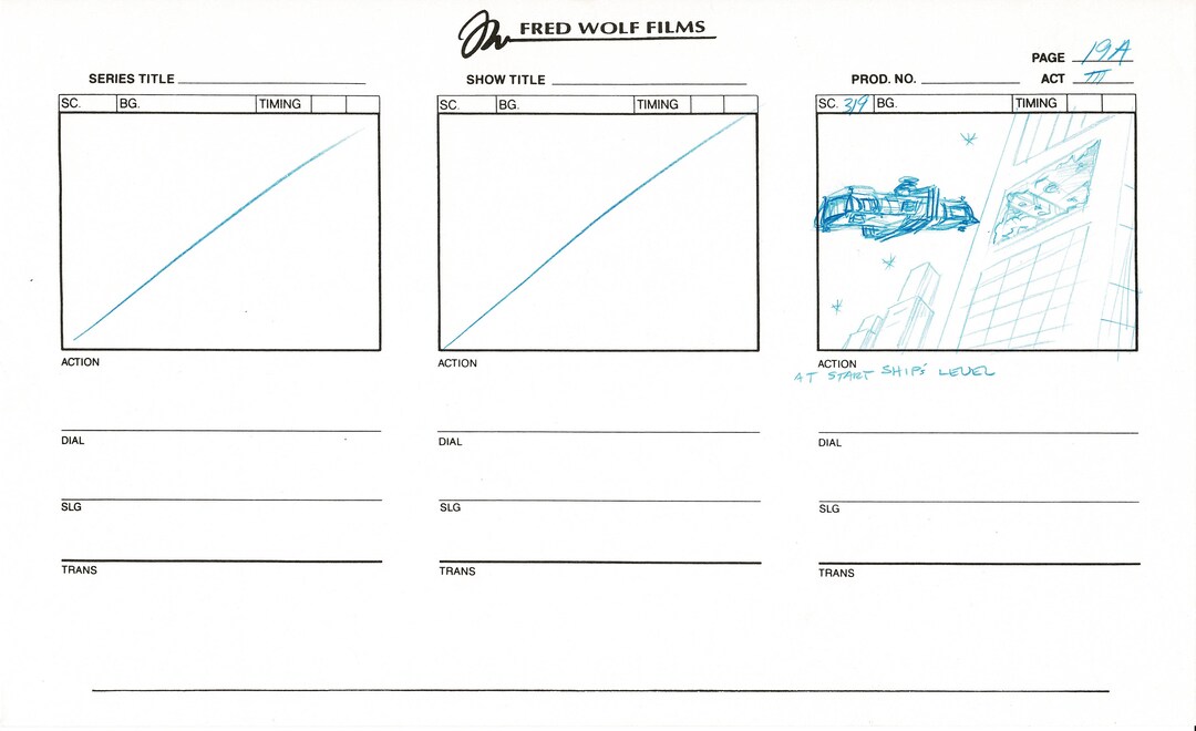 Teenage Mutant Ninja Turtles TMNT Original Production Animation ...