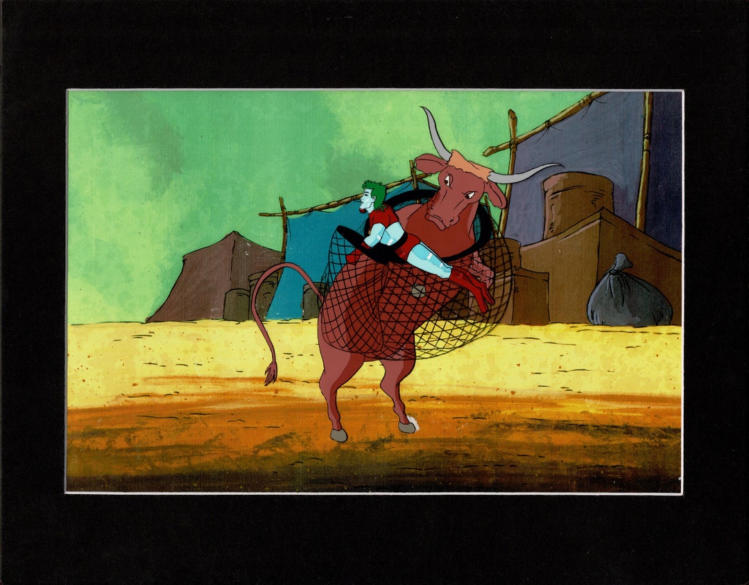 Captain Planet Original Production Animation Cel From Hanna Barbera ...