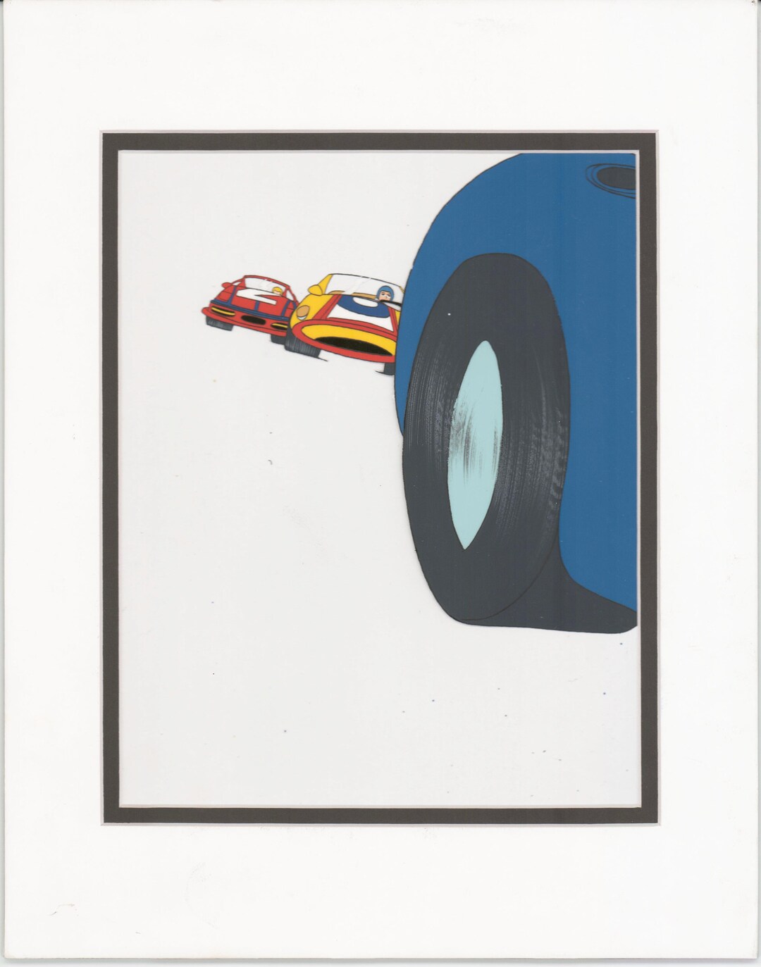 New Adventures of Speed Racer Mach Go Go Go Production Animation Cel ...