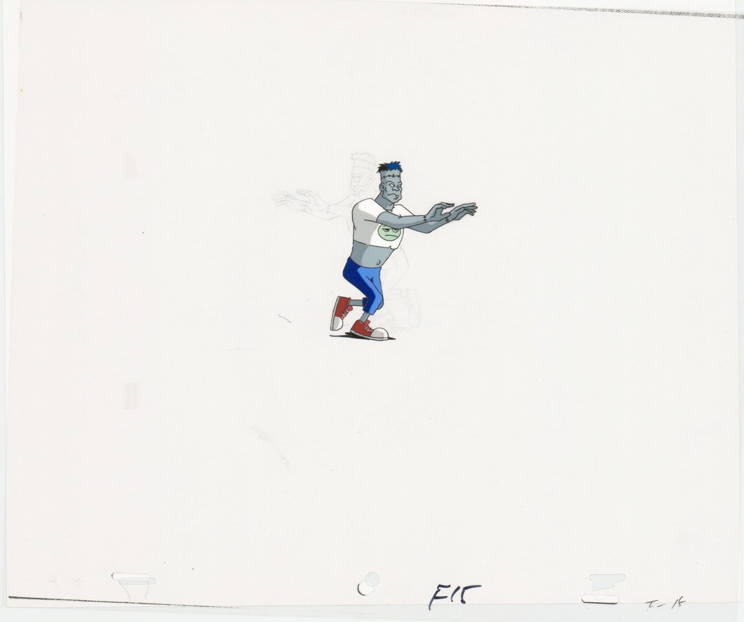 Monster Mash 2000 DIC Original Production Animation Art Cel From Movie ...