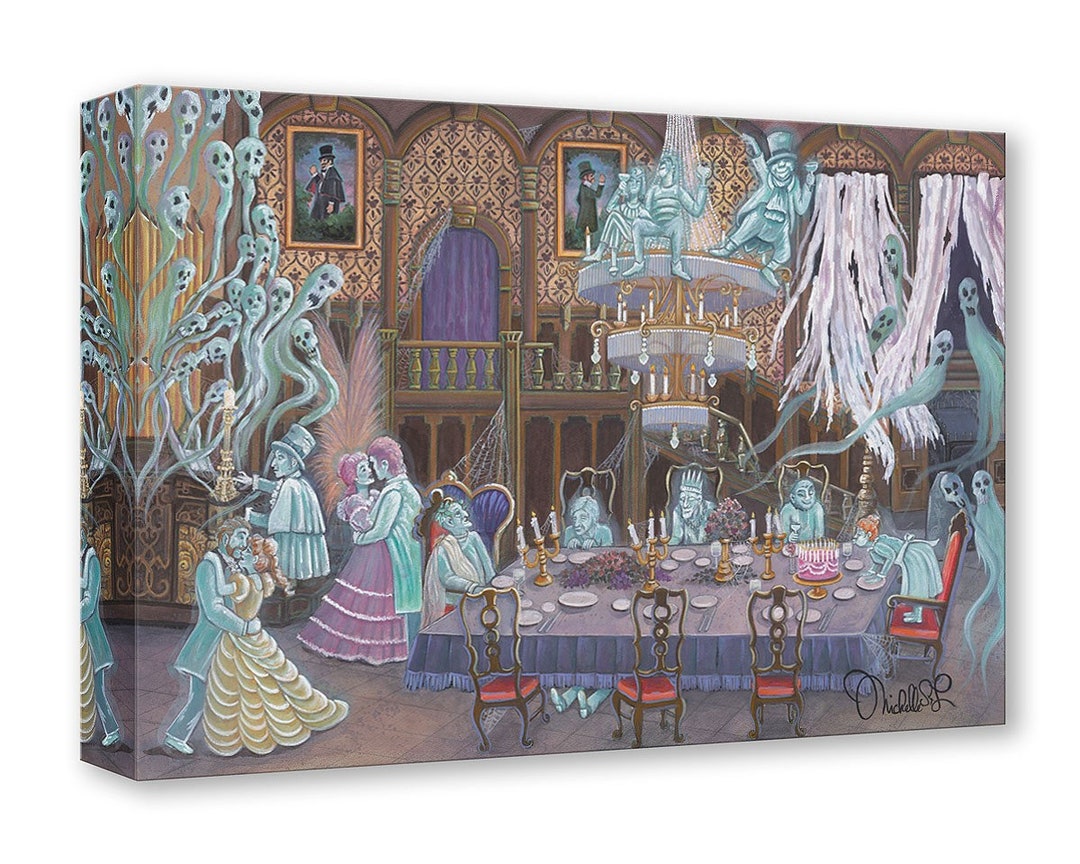 Haunted Mansion Walt Disney Fine Art Michelle St. Laurent Limited ...