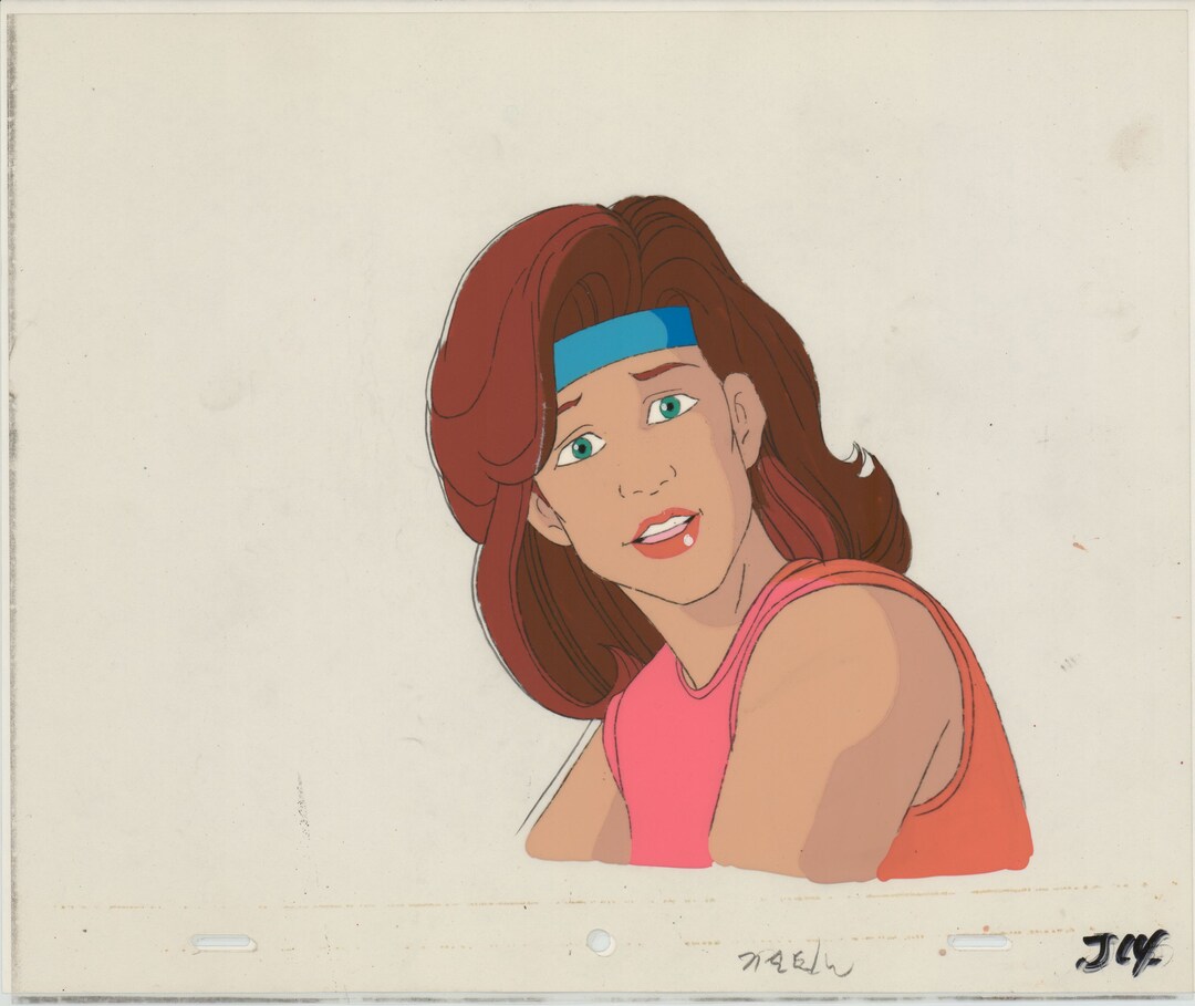 Captain Planet Planeteers Animation Cel N Stuck Draw Hanna Barbera 1990 ...