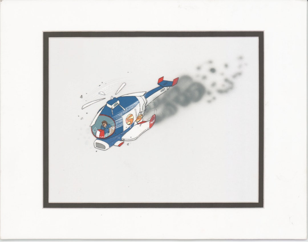 New Adventures of Speed Racer Mach Go Go Go Production Animation Cel ...