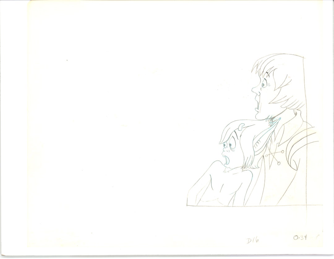 FAERIES Brian Froud 1981 Original Production Animation Cel Drawing B735 ...