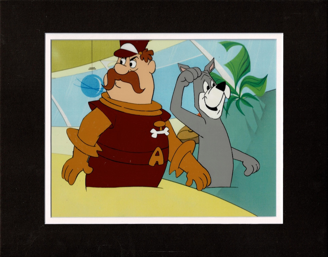 The Jetsons Astro Dog Production Animation Art Cel Setup Hanna Barbera ...