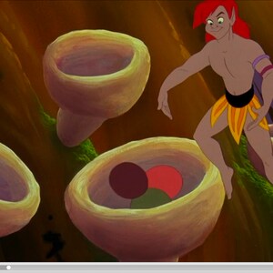 Ferngully Original Production Animation Cel Setup of Pips and Batty ...