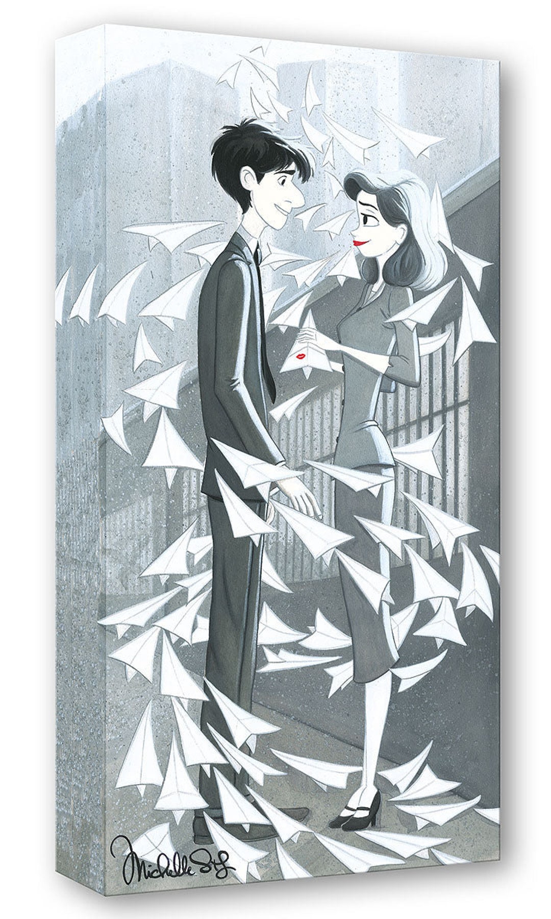 Paperman Walt Disney Fine Art Michelle St. Laurent Limited Edition of ...
