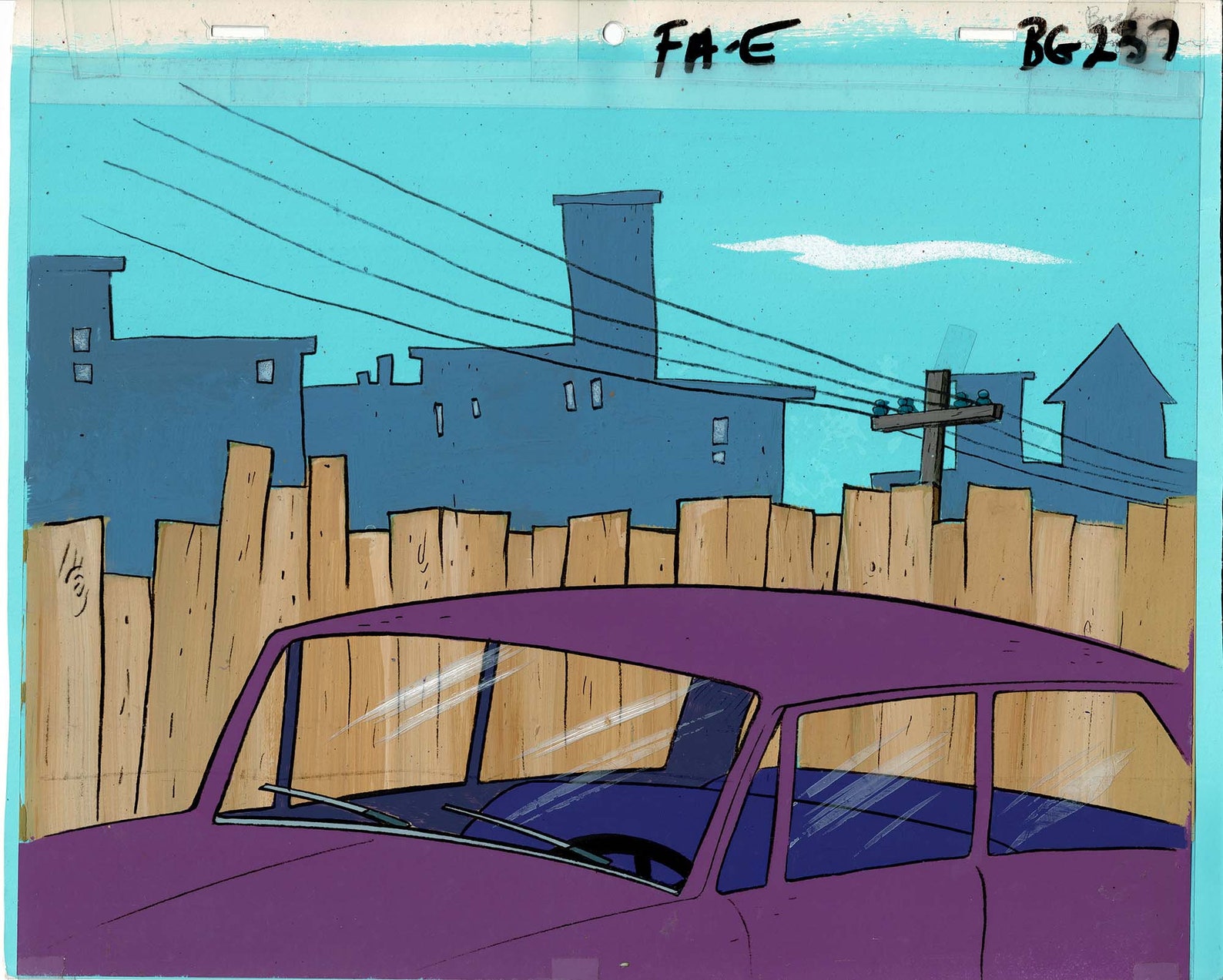 Fat Albert & the Gang Production Animation Cel and Hand-painted ...
