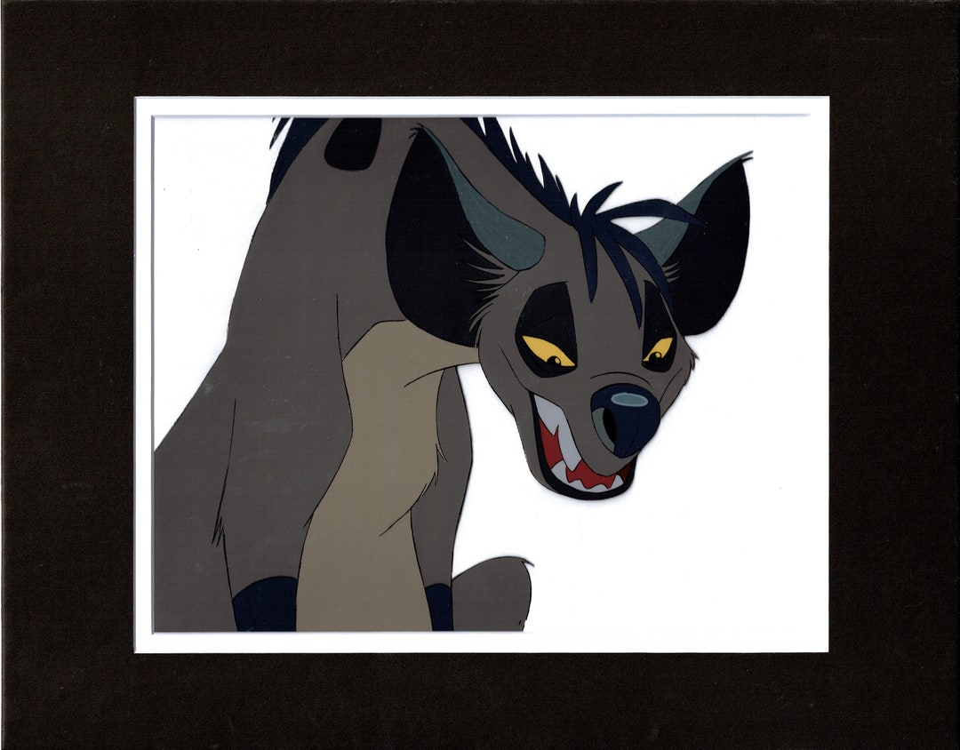 LION KING Timon Pumbaa Disney TV Shenzi Whoopi Production Animation Cel ...