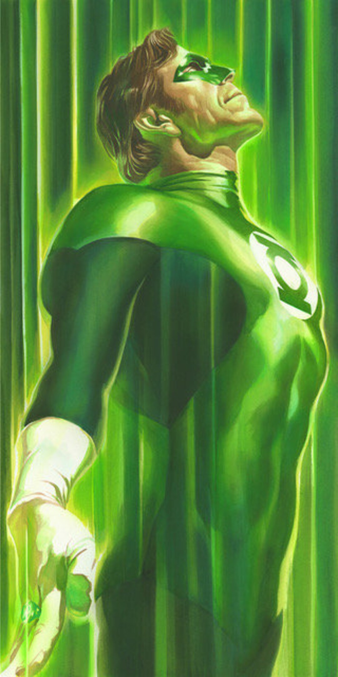 Shadows the Green Lantern DC Alex Ross SIGNED Limited Edition Giclee ...