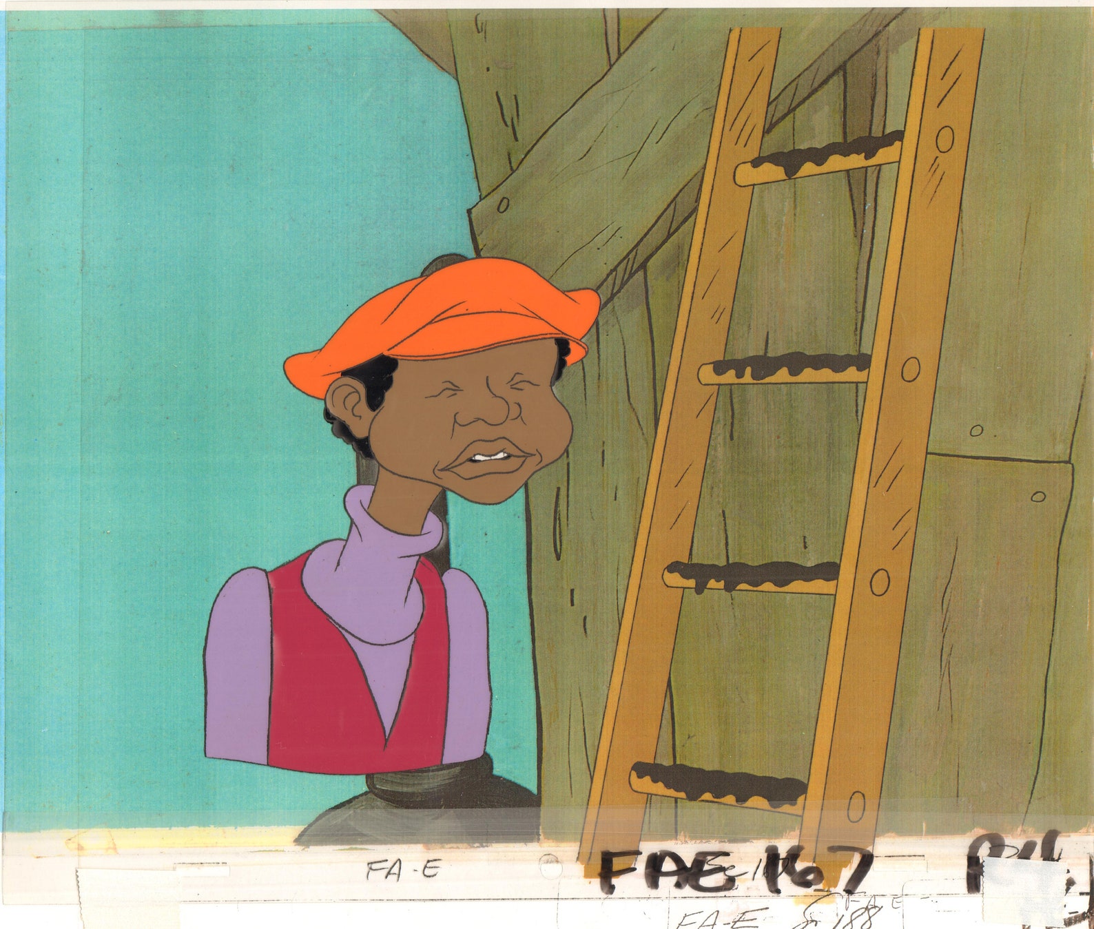 Fat Albert & the Gang Rudy Production Animation Cel Filmation | Etsy