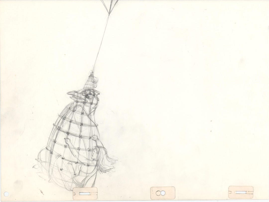 Heavy Metal Taarna Vintage Original Production Hand-drawn Animation Cel ...