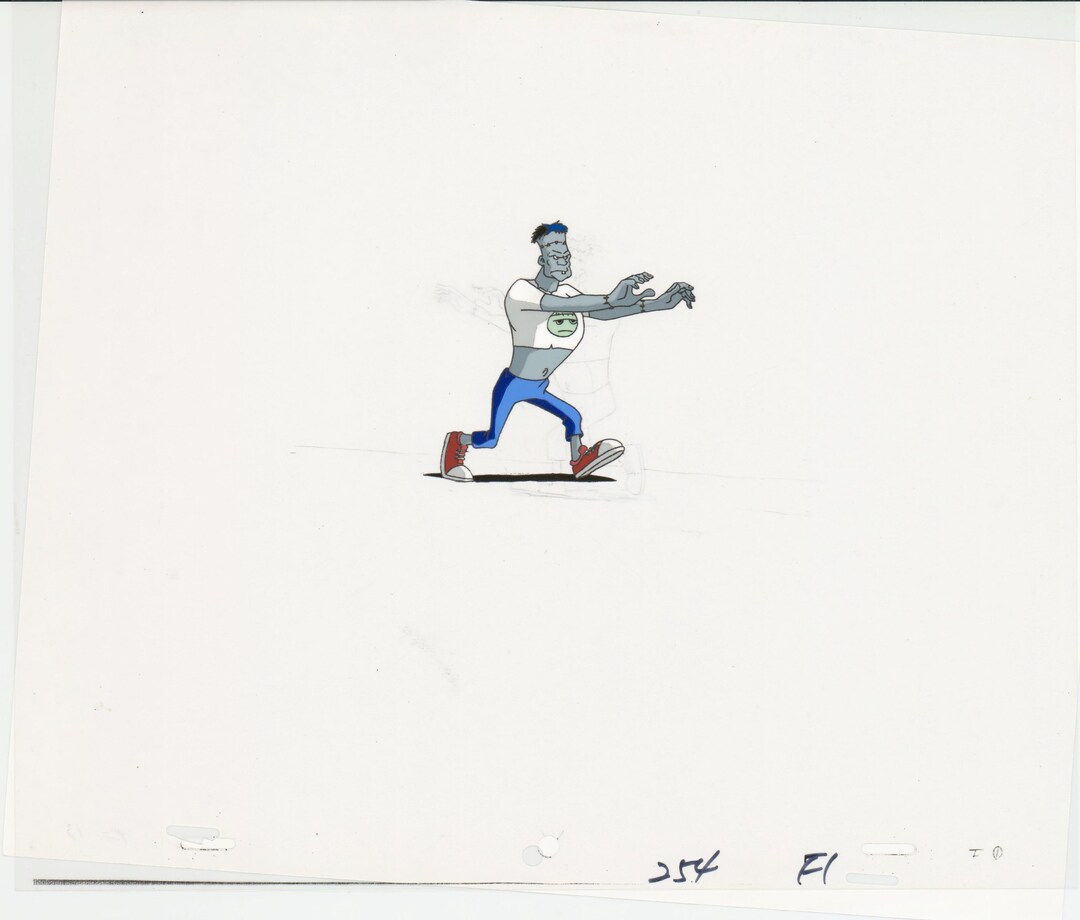 Monster Mash 2000 DIC Original Production Animation Art Cel From Movie ...