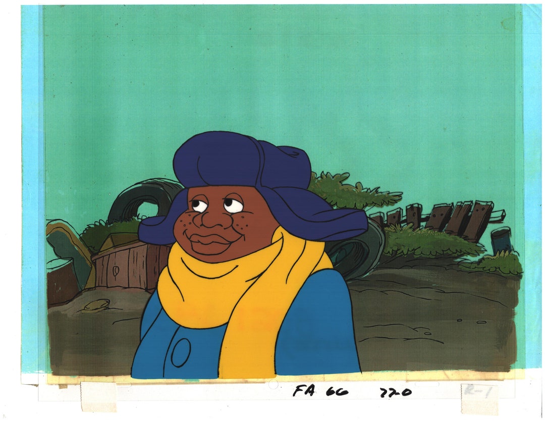 Fat Albert & the Gang Russell Production Animation Cel Filmation 1972 ...