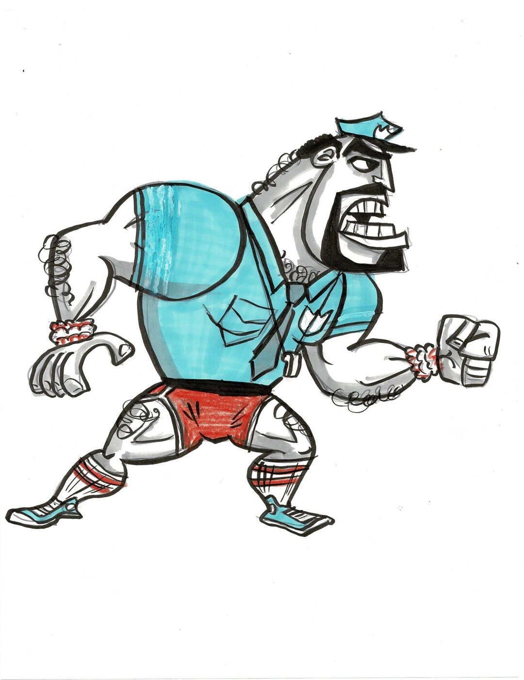 Cloudy With a Chance of Meatballs Production Character Drawing Earl ...