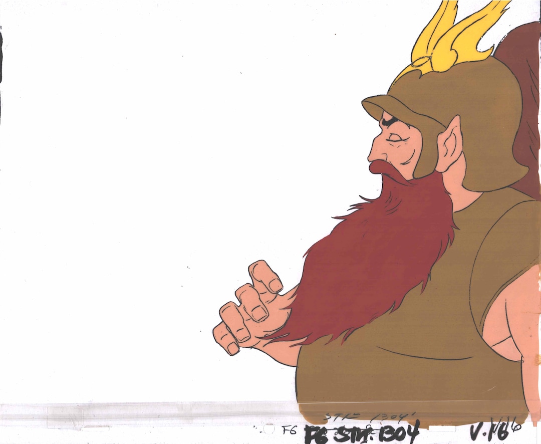 Flash Gordon Prince Vultan Filmation Production Animation Art Cel V16 ...