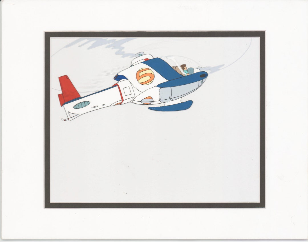 New Adventures of Speed Racer Mach Go Go Go Production Animation Cel ...