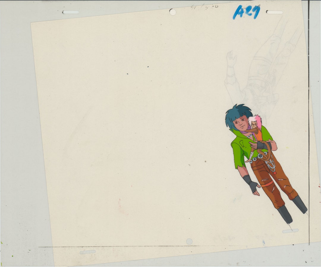 Captain Planet Planeteers Animation Cel N Stuck Draw Hanna Barbera 1990 ...
