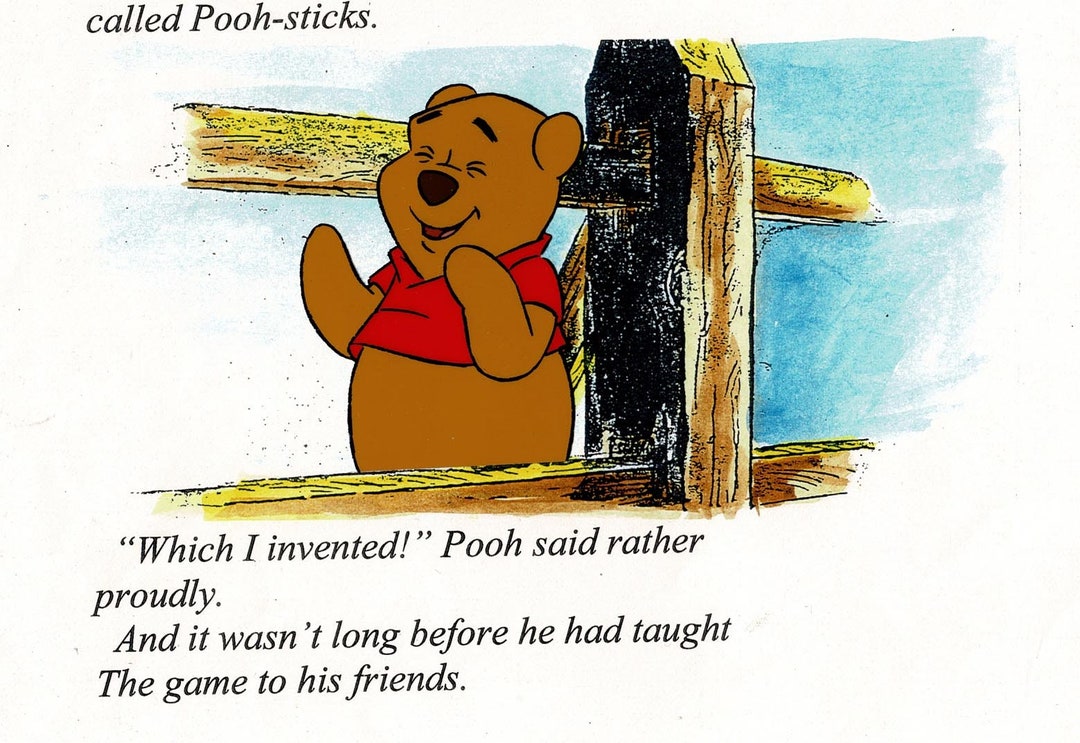 Winnie the Pooh and a Day for Eeyore Production Animation Cel Disney ...