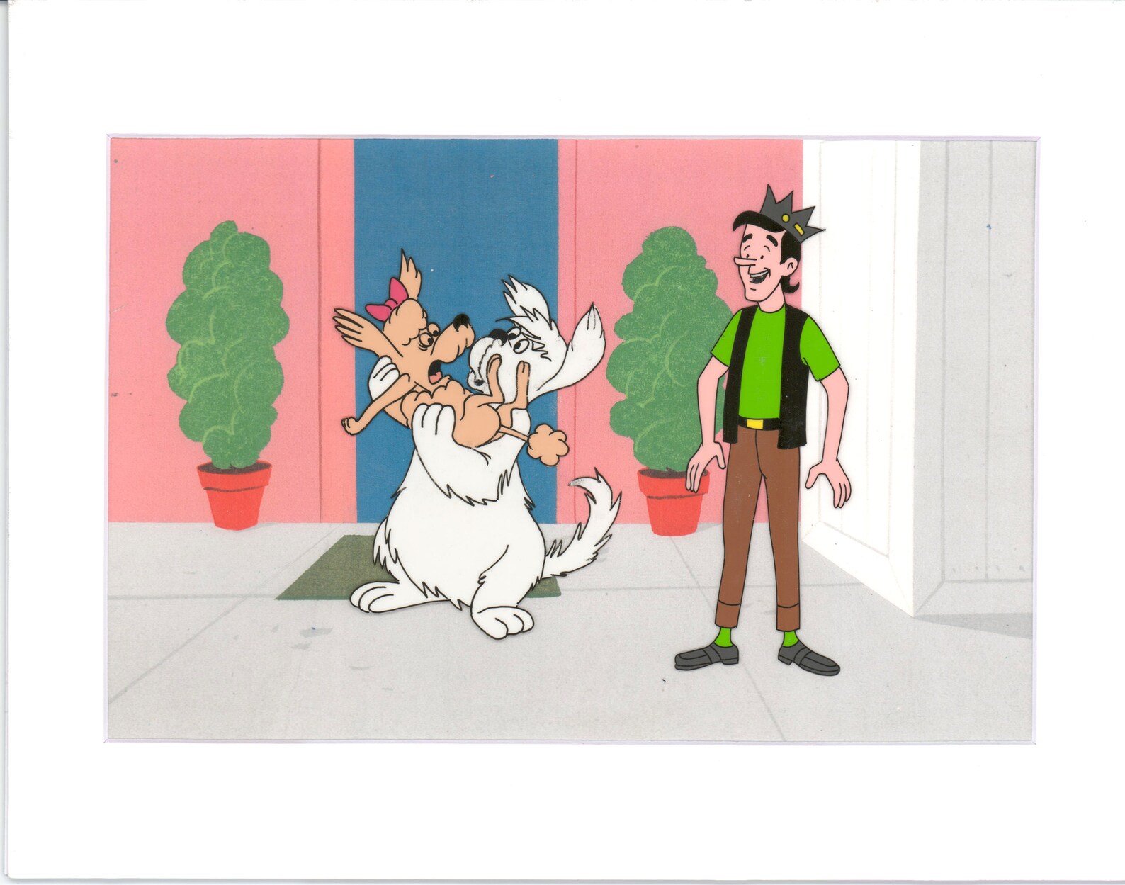 Archie Production Animation Art Cel Setup From Filmation 1968-1969 ...