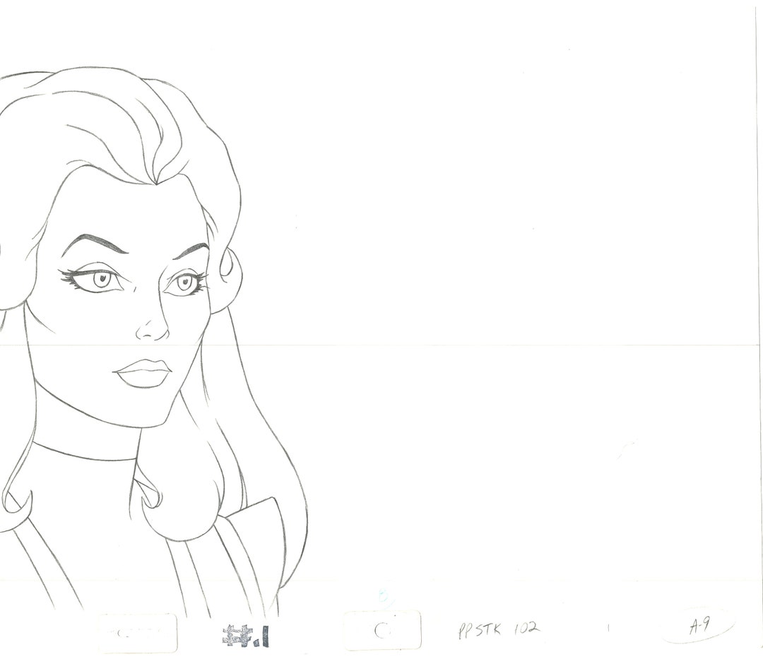 She-ra Princess of Power Animation Production Cel Drawing Filmation ...