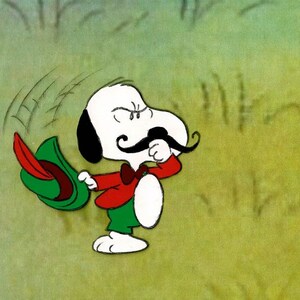 PEANUTS the Charlie Brown and Snoopy Show Production Animation Cel and ...